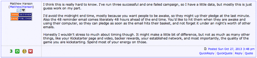 When is the best time to launch a Kickstarter project?